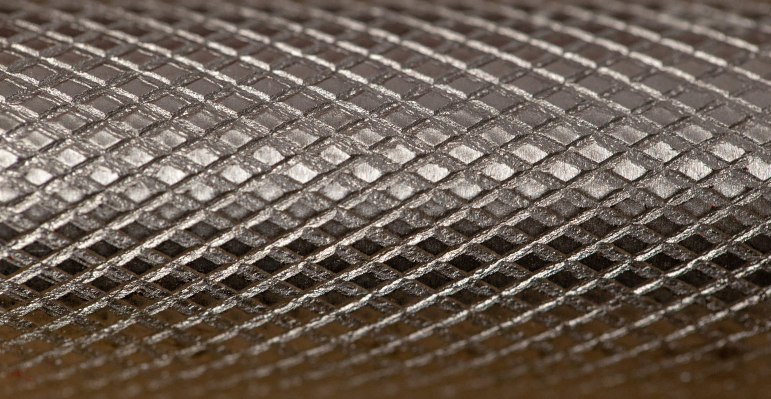 Macro Metal Texture Royalty-Free Stock Photo